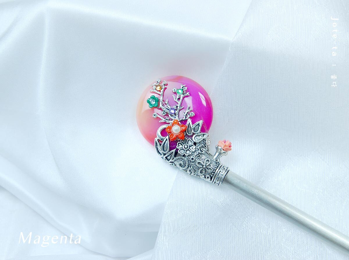 Traditional Korean Women's Hair Stick Hanbok Accessory | Etsy