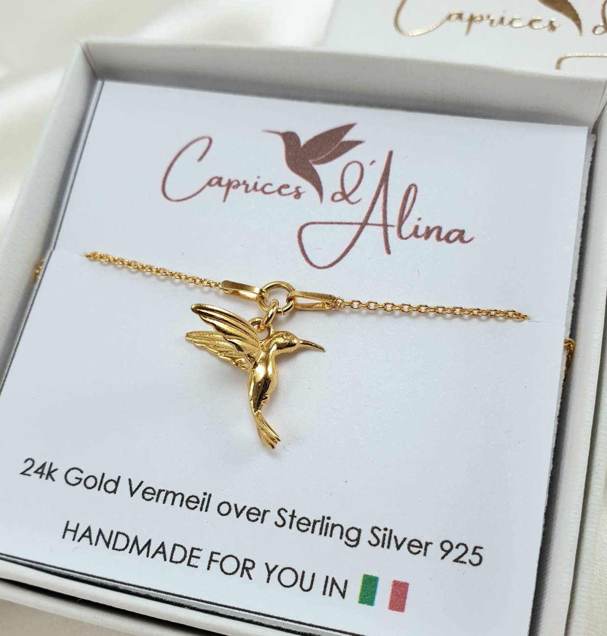 Colibri Silver 925 or Rose Gold Plated Bracelet Hummingbird - Etsy UK