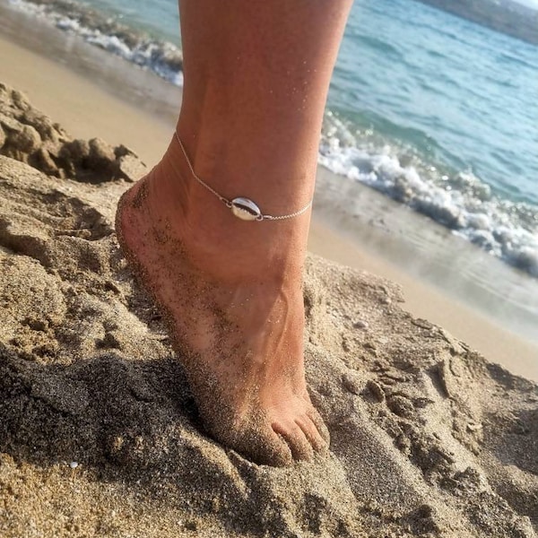 Shell Anklet - Etsy