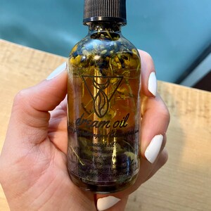 Dream Essential Oil Crystal Infused Body and Massage Oil - Jasmine ...