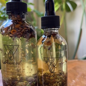 Dream Essential Oil Crystal Infused Body and Massage Oil - Jasmine ...