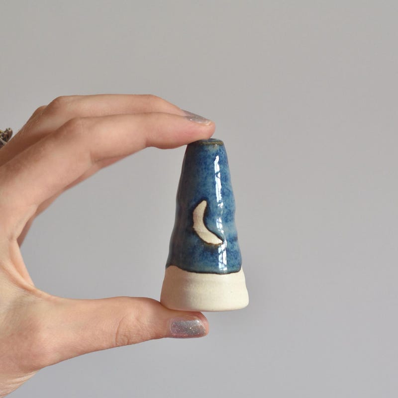 Ceramic Lighted Moon - Etsy UK