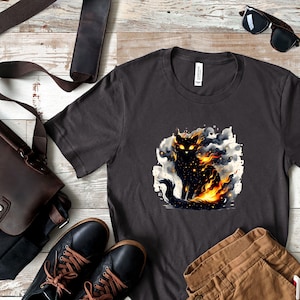 Fire Cat Png, Cool Cat Png, Cool Cat Sticker, Fire Cat Printable, Fire ...