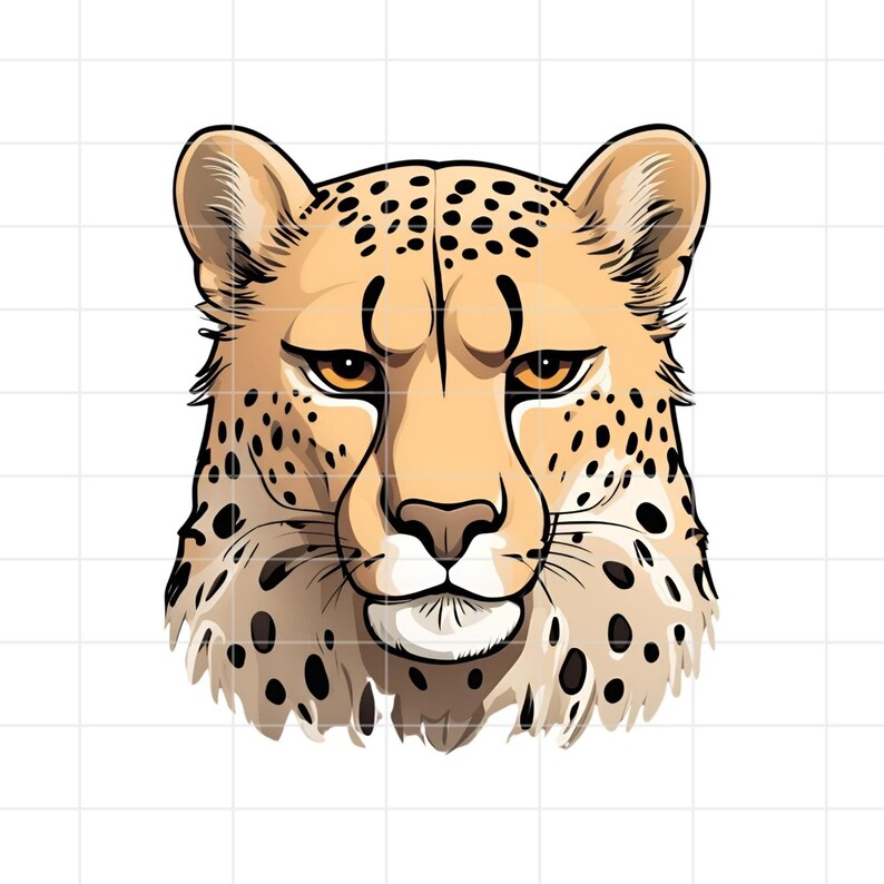 Predators Clipart, Tiger Face Png, Wildcat Png, Panther Clipart, Jaguar ...