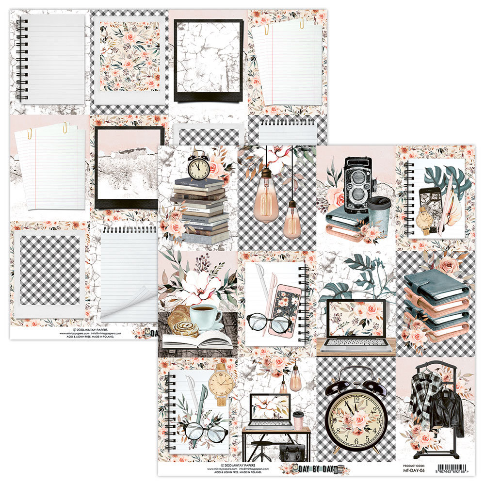 Scrapbooking Collection Day by Day by Mintay Papers Double Sided Pads ...