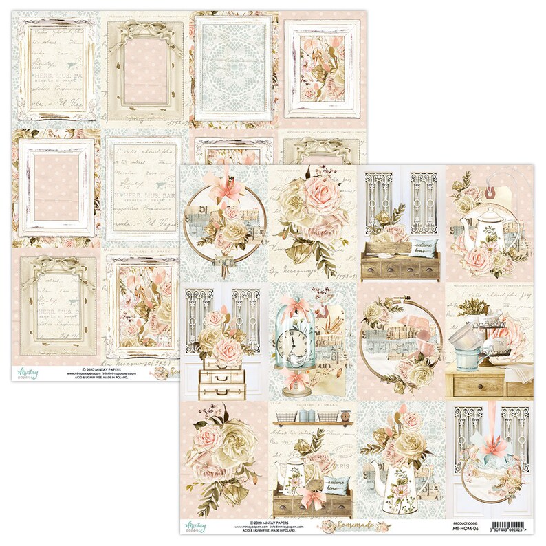 Homemade Scrapbooking Collection by Mintay Papers - Etsy