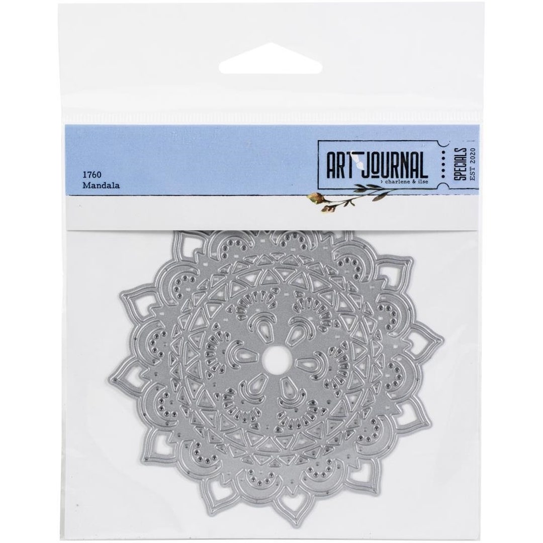 Mandala Metal Paper Cutting Die by Elizabeth Craft Designs, Art Journal ...