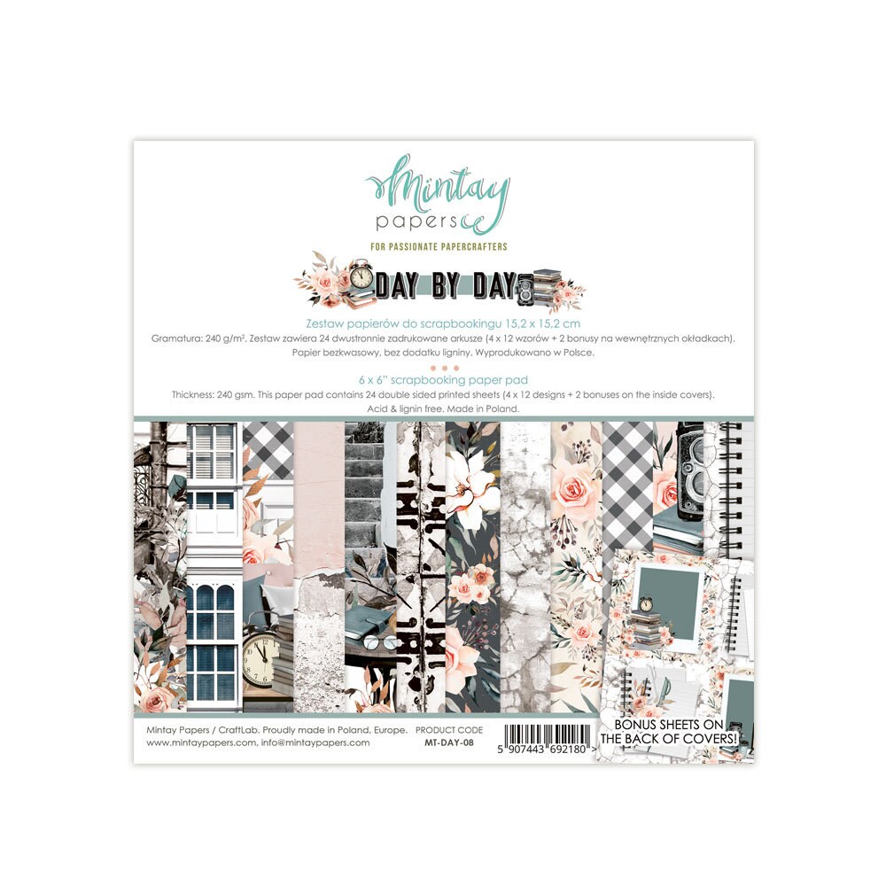 Scrapbooking Collection Day by Day by Mintay Papers Double Sided Pads ...