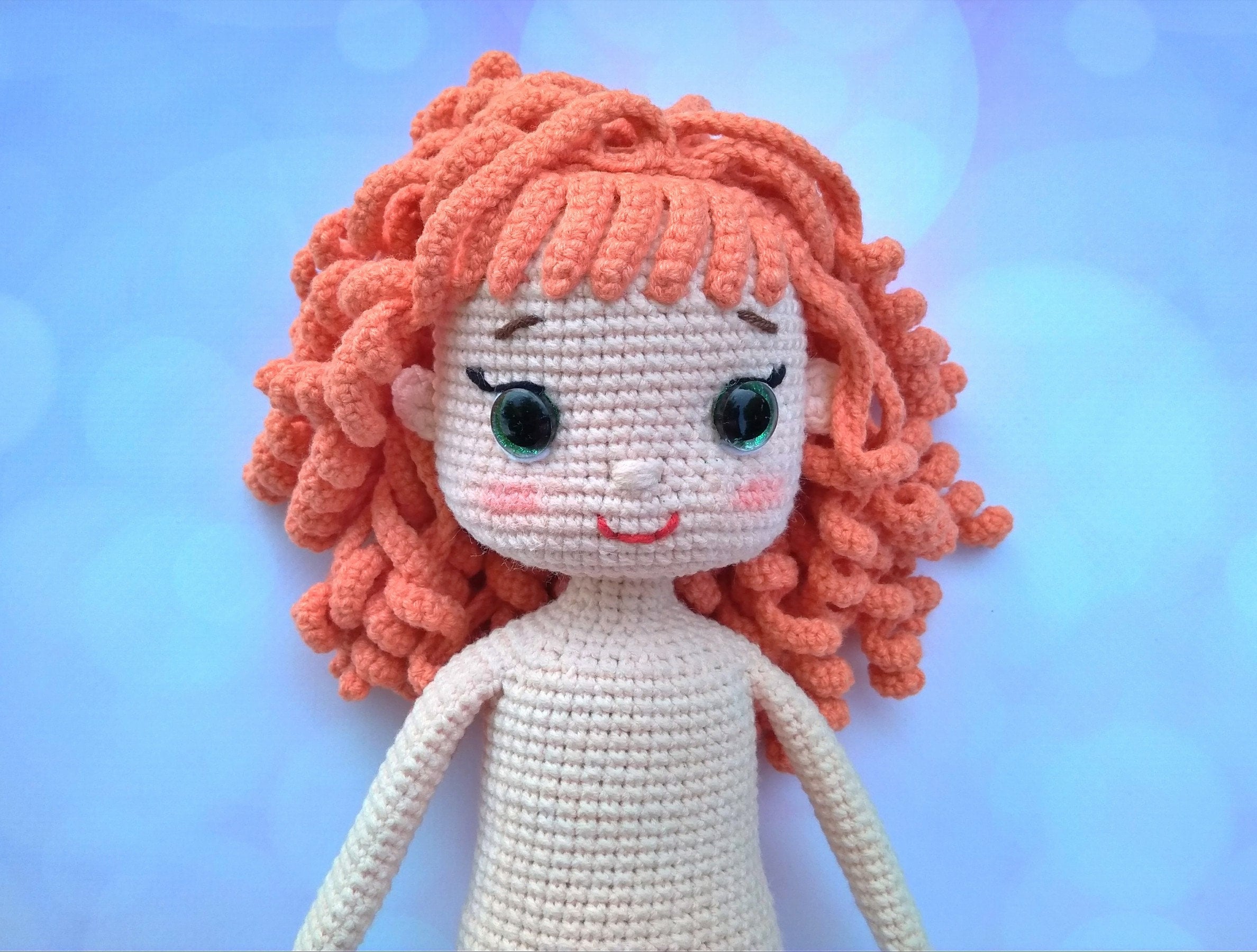Base Doll Crochet Pattern Amigurumi Doll Pattern - Etsy