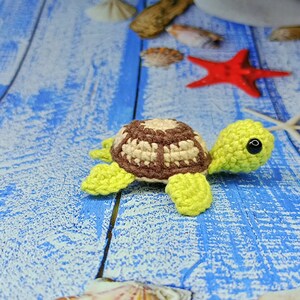 Crochet Sea Turtle Pattern, Crochet Sea Animals, Amigurumi Turtle ...
