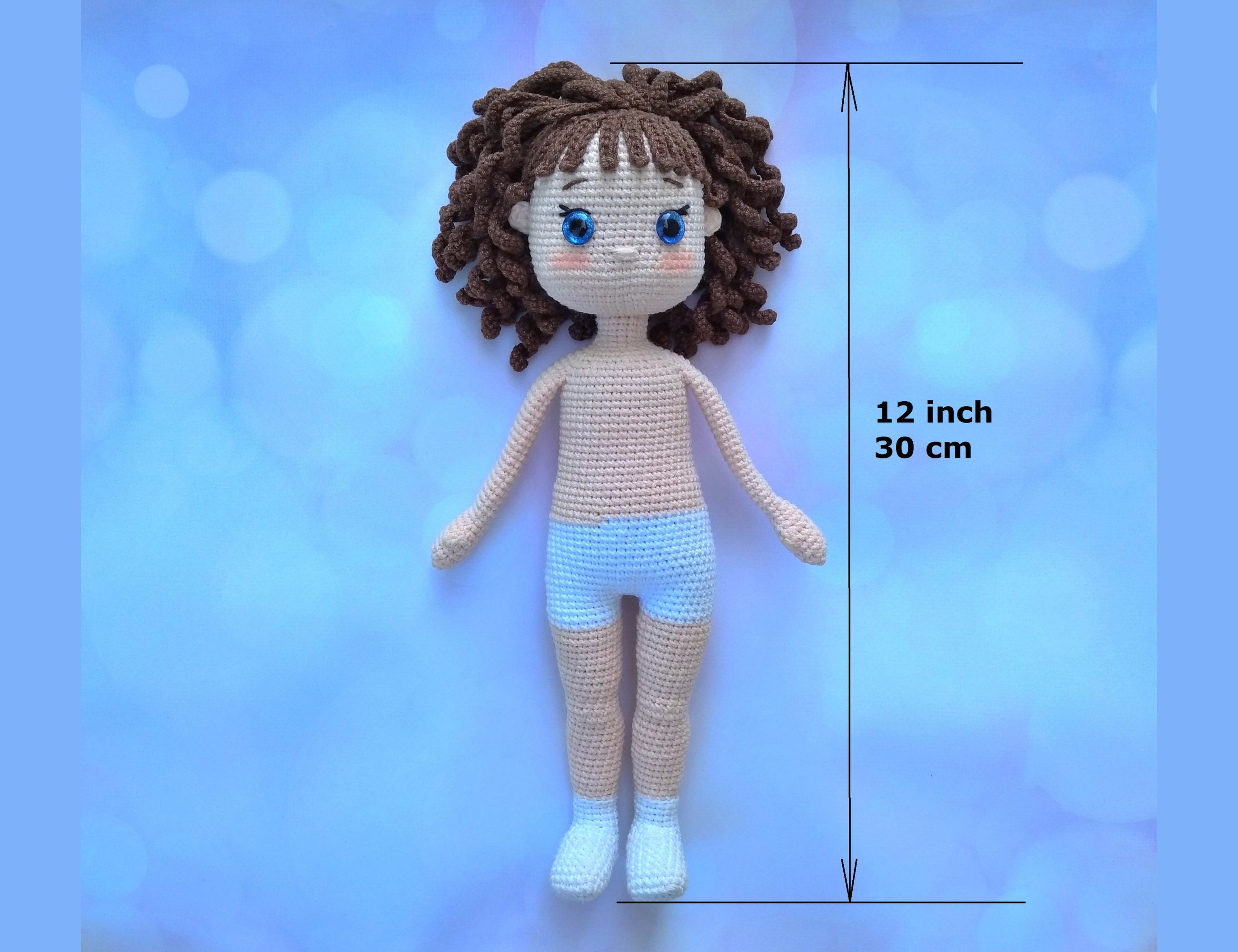 Base Doll Crochet Pattern Amigurumi Doll Pattern - Etsy
