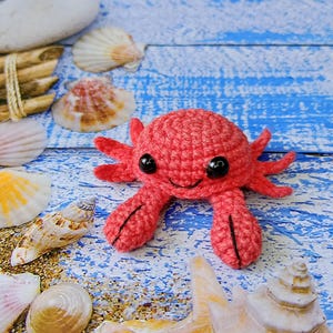 Crochet Pattern Bundle: Sea Turtle, Jellyfish, Octopus, Crab, Whale ...