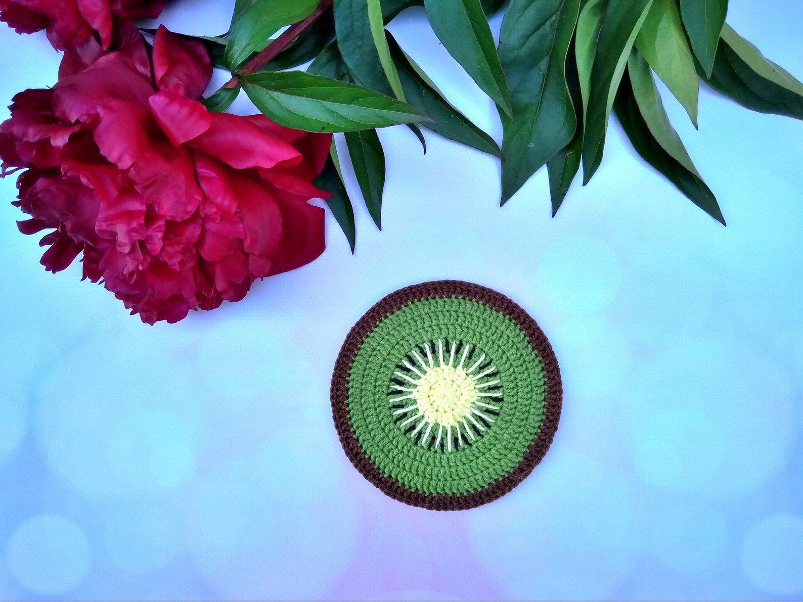 Crochet Fruits Coasters Pattern Crochet Mug Rug - Etsy