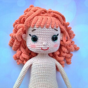 Crochet Doll Pattern, Amigurumi Doll Pattern, 12 Inch Doll Clothes ...