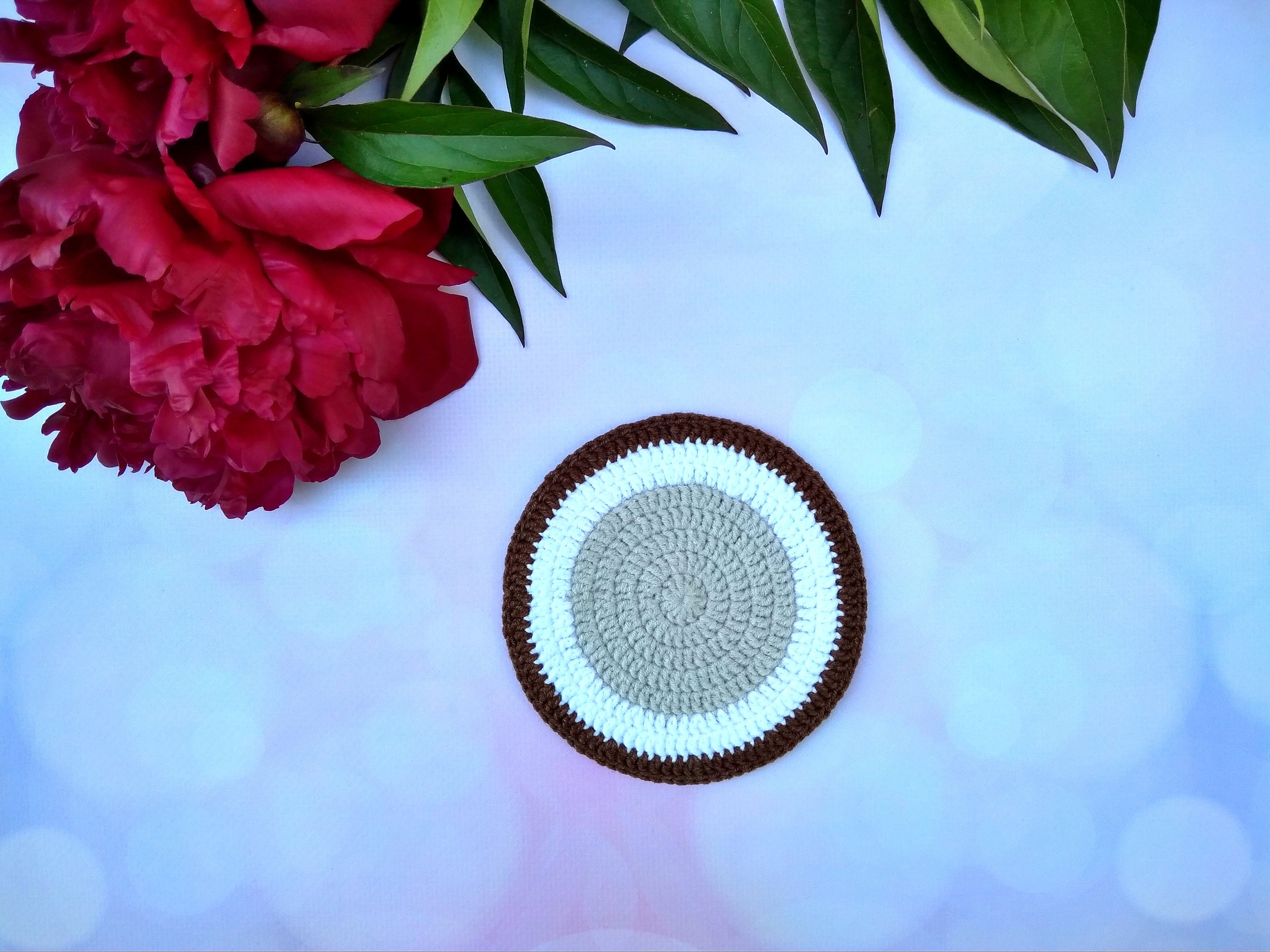 Crochet Fruits Coasters Pattern Crochet Mug Rug - Etsy