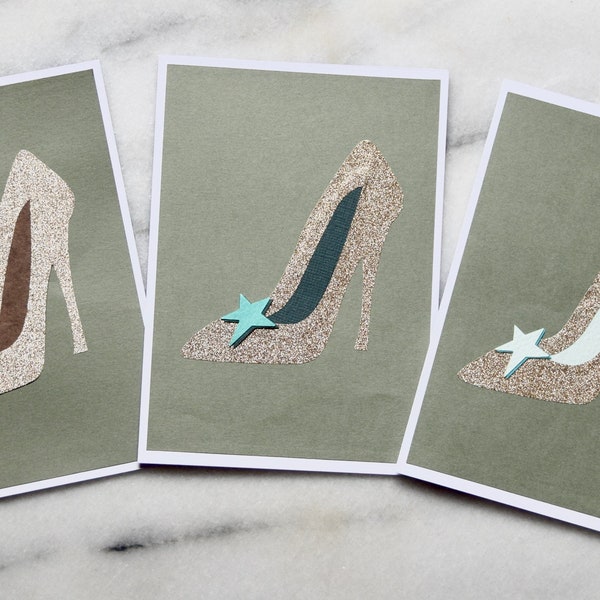 Shoe Greeting Card - Etsy