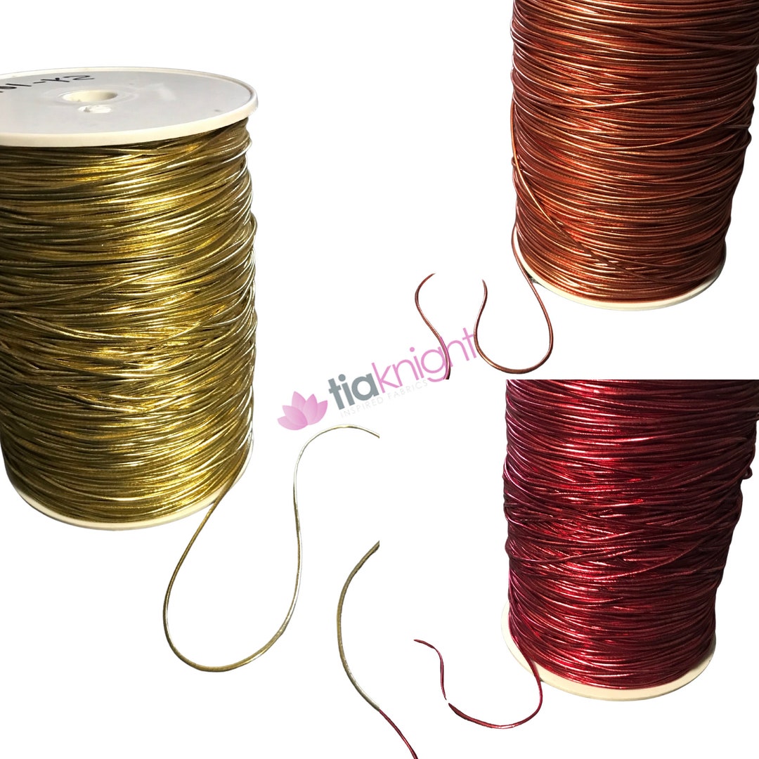 Shiny Elastic Cord Stretchy String Arts & Crafts Gift Wrapping ...