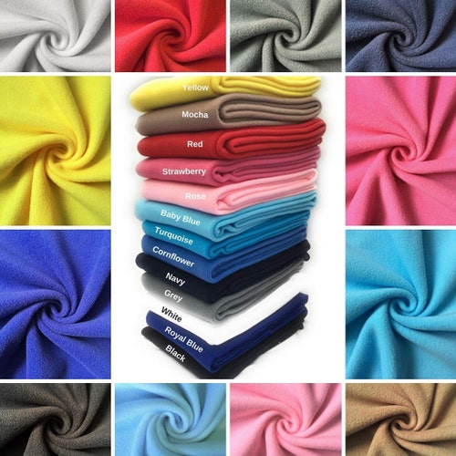 Polar Fleece Anti-pill Super Soft & Thick Fabric by Tia Knight - Etsy