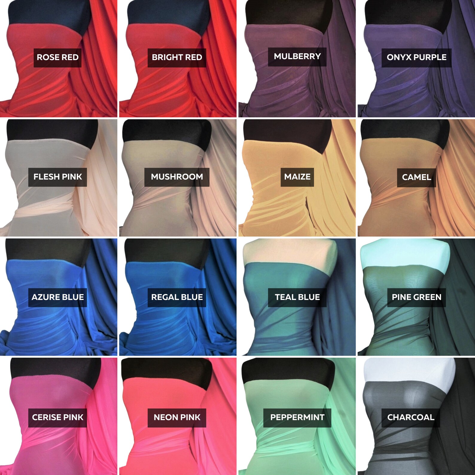 LT Power Mesh 4 Way Stretch Material 109 LT by Tia Knight - Etsy