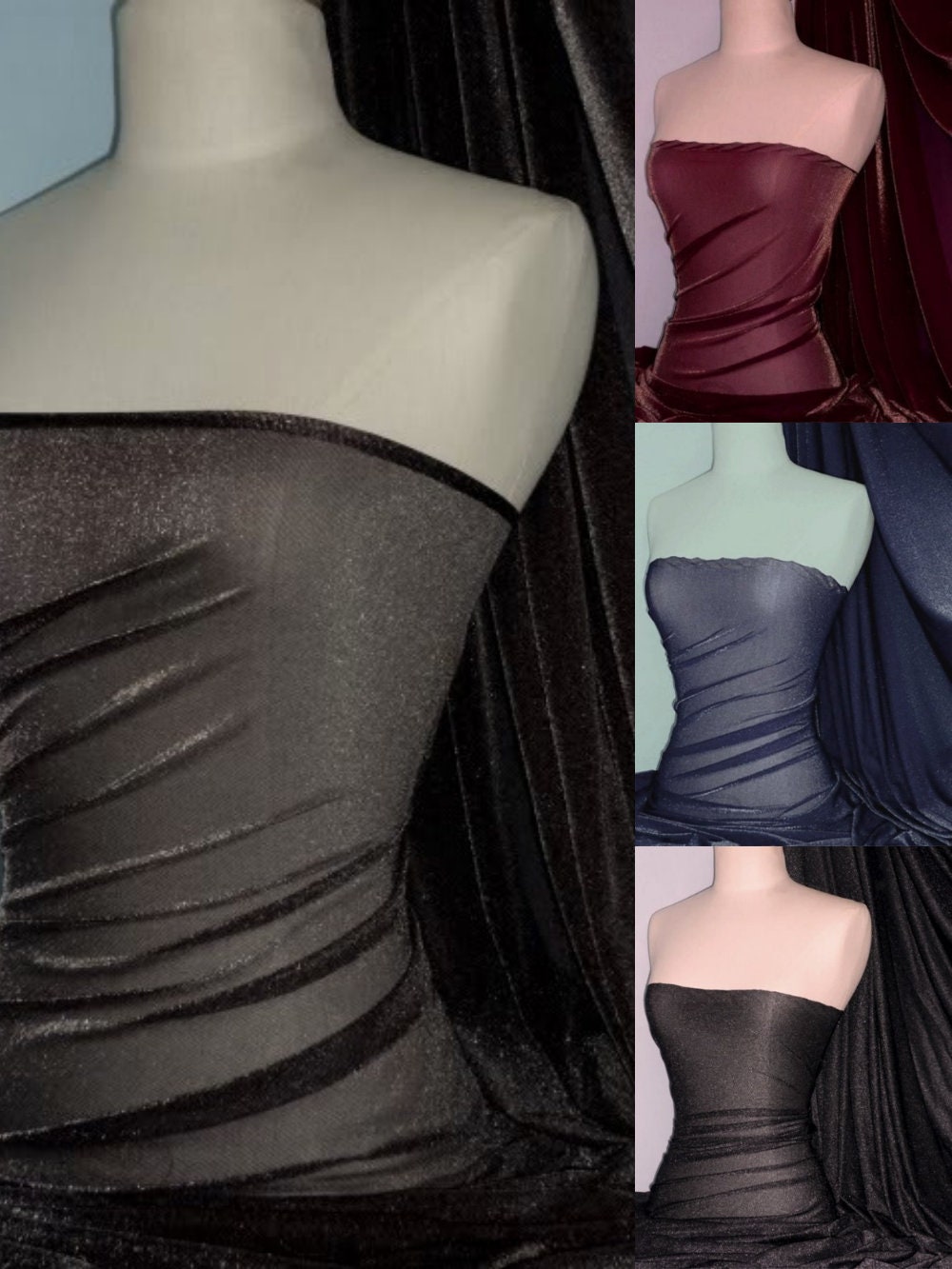 Subtle Gold Shimmer 4 Way Stretch Fabric SQ55 by Tia Knight - Etsy