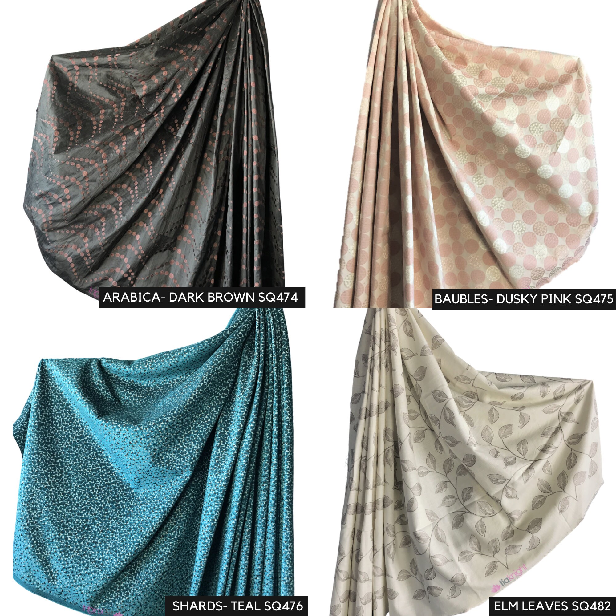 Designer Curtain Upholstery Fabric Printed Interior Décor Material- 137 ...