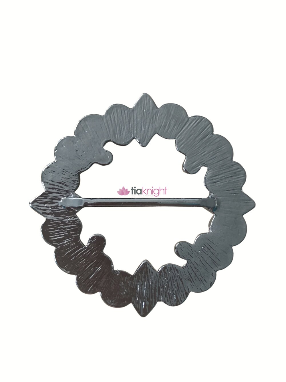 Rhinestone Gem Belt Buckle Black/Silver EM18 BKSLV By Tia | Etsy