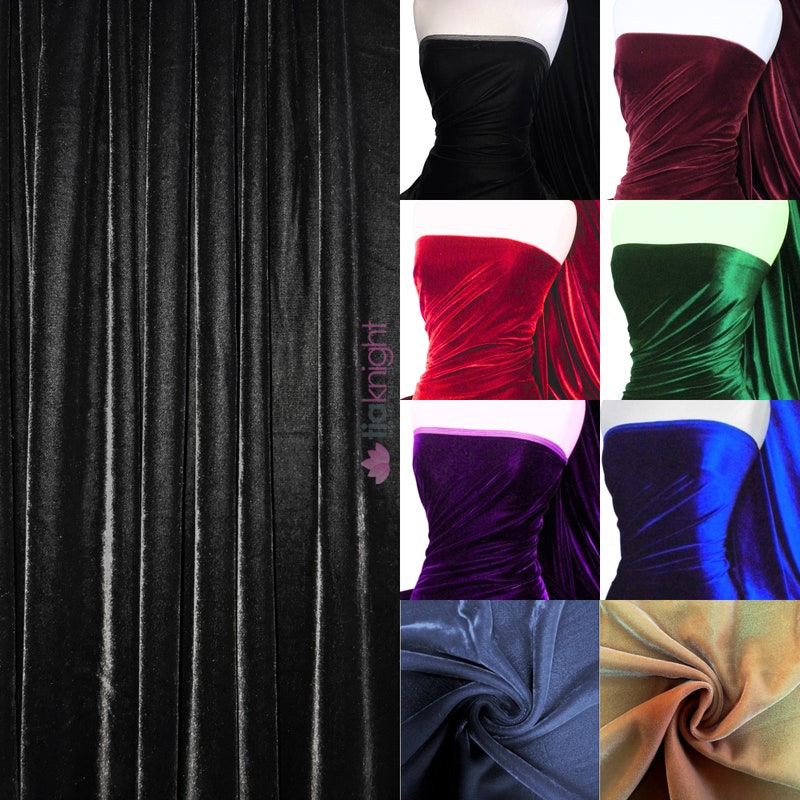 Soft Velvet Fabric - Etsy