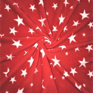 Polar Fleece Anti-pill Super Soft & Thick Fabric - Twinkle Stars SQ351 ...