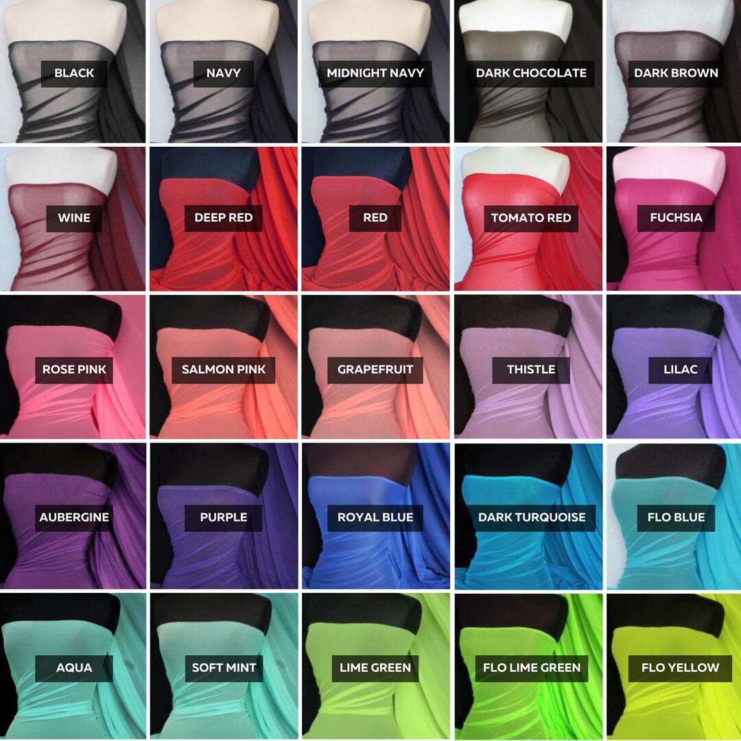 LT Power Mesh 4 Way Stretch Material 109 LT by Tia Knight - Etsy