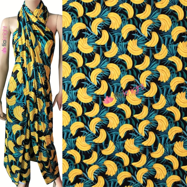 Banana Fabric - Etsy