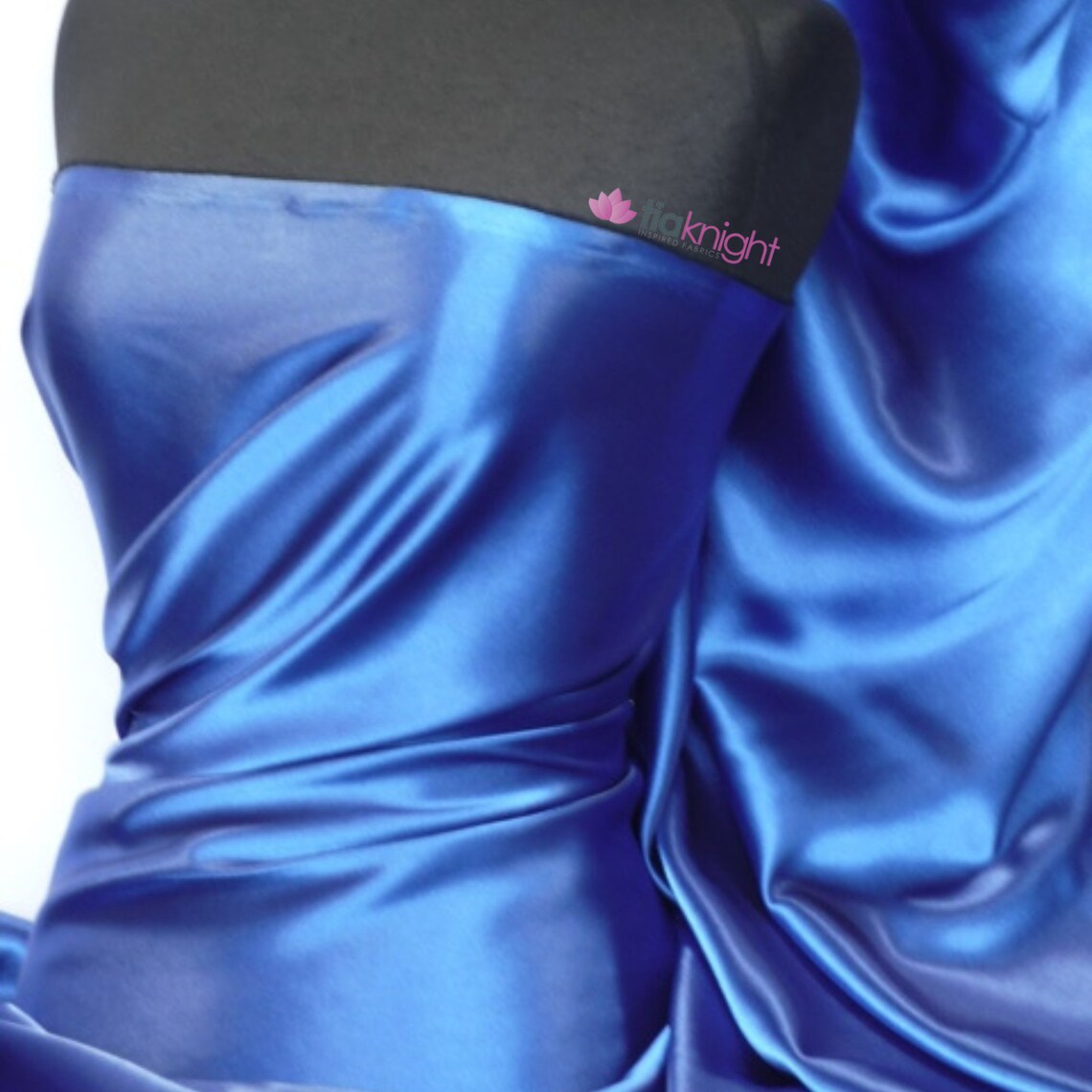 Bridal Smooth Touch Satin Fabric Dressmaking Material- SQ552 by Tia ...