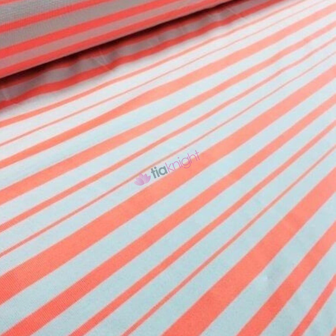 Jersey Elastane 4 Way Stretch Dressmaking Fabric- Multi Horizontal ...