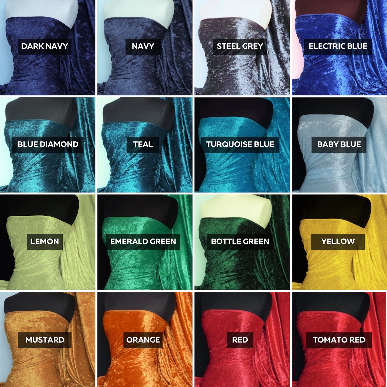 Crushed Velvet/velour Stretch Material Q156 by Tia Knight - Etsy