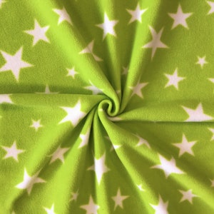 Polar Fleece Anti-pill Super Soft & Thick Fabric - Twinkle Stars SQ351 ...