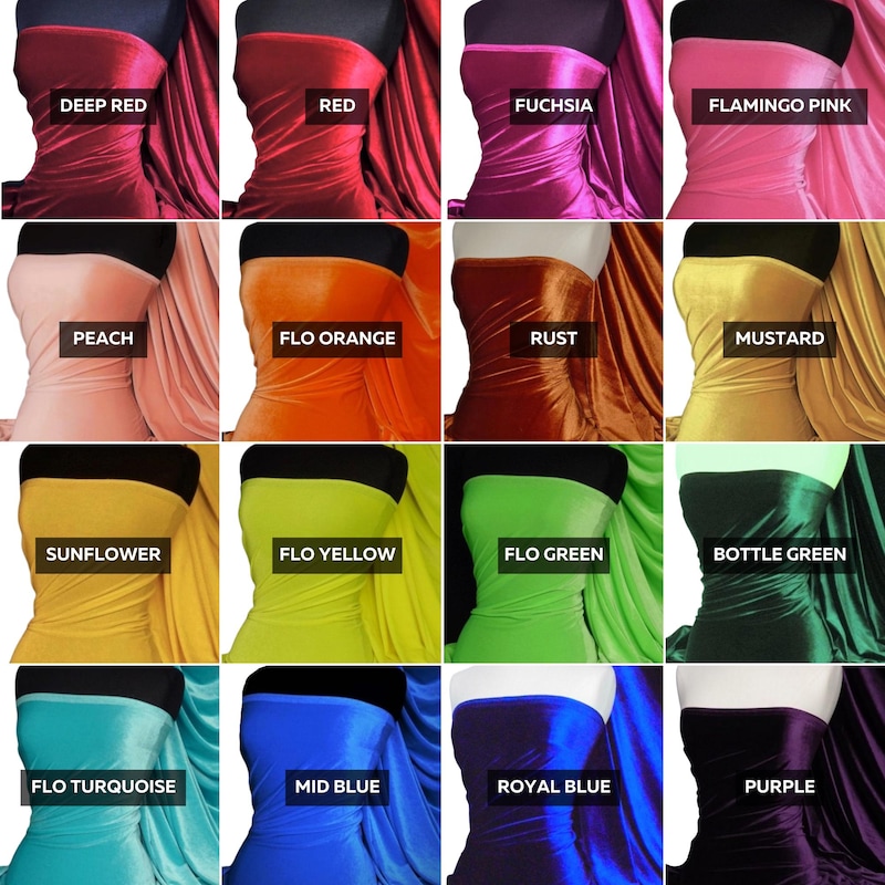 Velour Fabric for Dress - Etsy UK