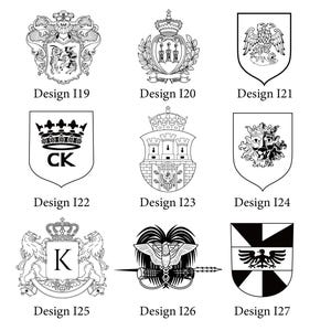 Coat of Arms Wax Seal Stamp, Family Crest Wax Seal Stamp Kit, Wedding ...
