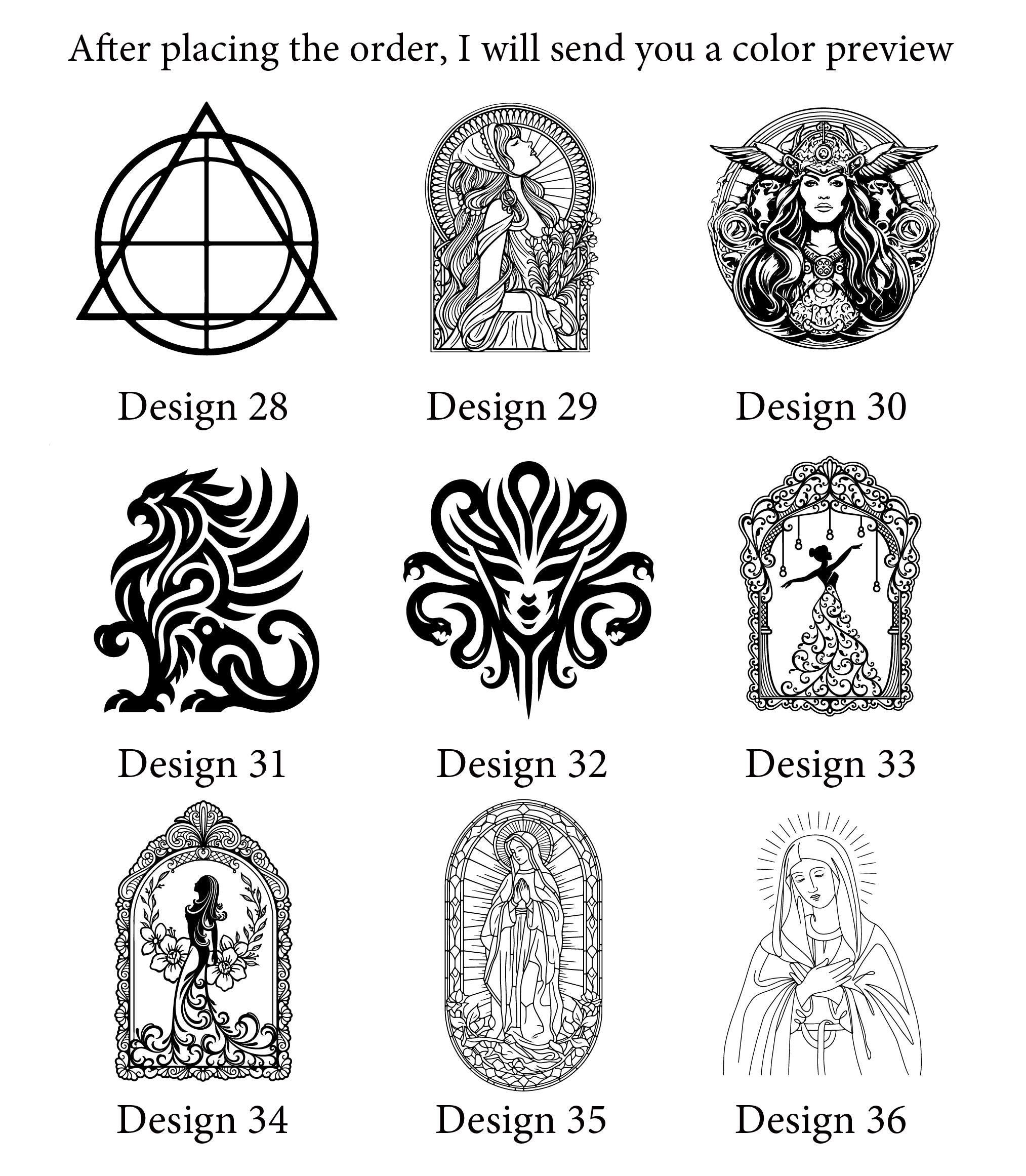 Hand Drawn Greek Mythology Wax Seal Stamp, Greek Statue Wax Stamp ...