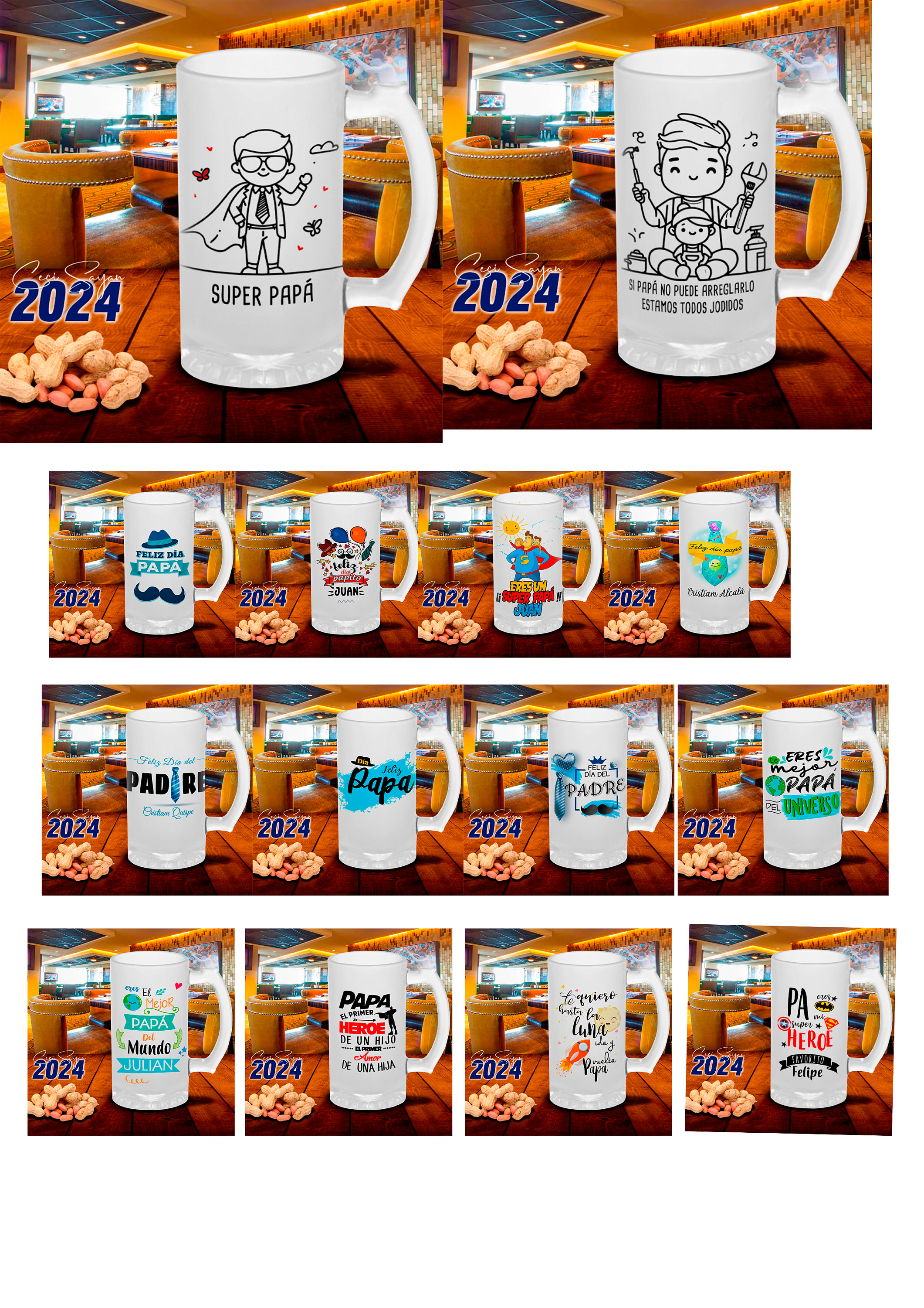 CHOP Design for PAPA 25 Sublimation in PNG in Photoshop - Etsy