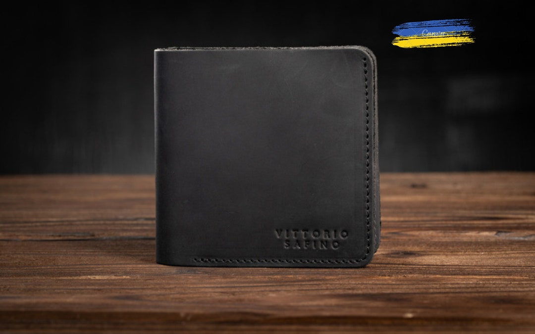 Minimalist Leather Wallet, Handcraft Wallet, Bifold Wallet for Women ...