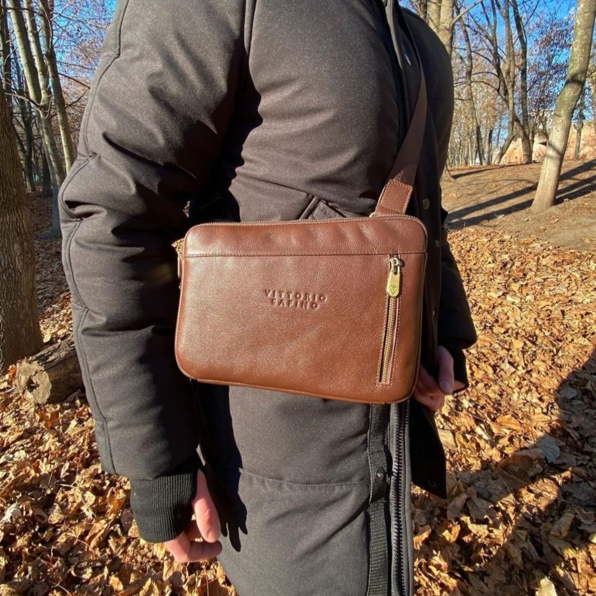 Leather Man Bag, Crossbody Bag Men, Leather Shoulder Bag Men, Black ...