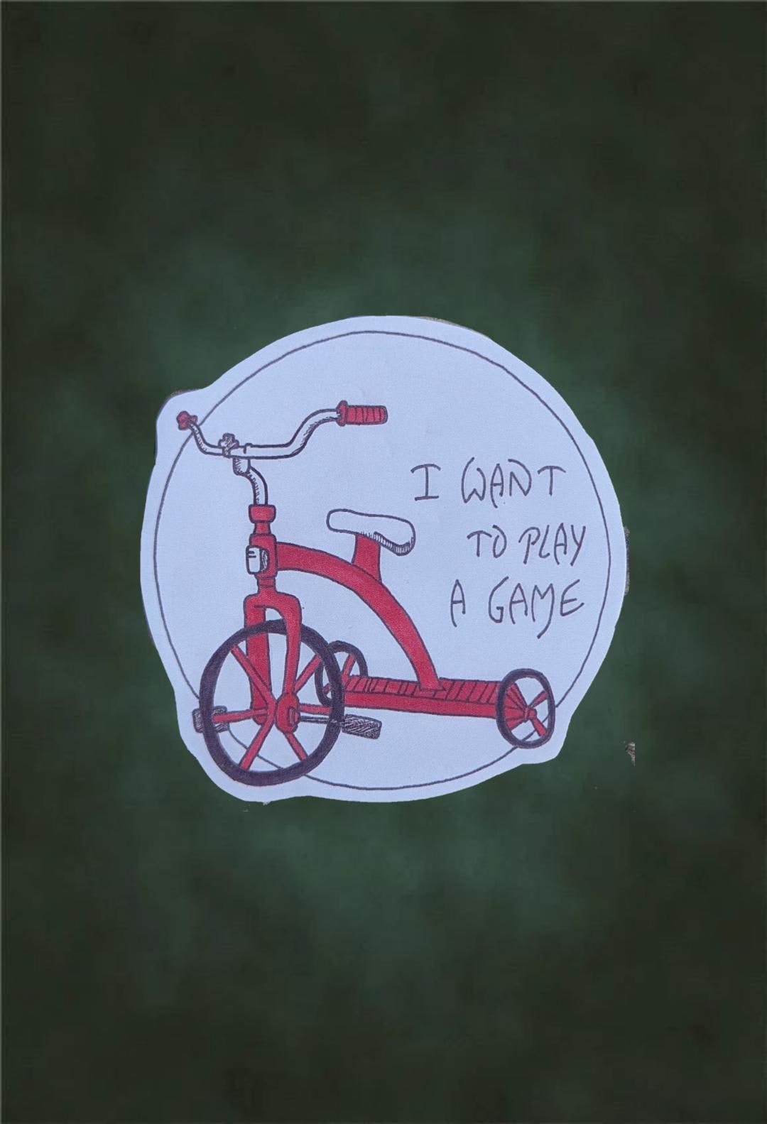 Saw Stickers, Horror Stickers, Tricycle Sticker, Vinyl Stickers, Horror ...