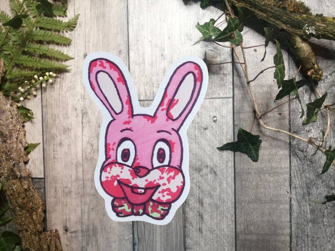 Robbie Rabbit Vinyl Stickers, Silent Hill Stickers, Robbie Rabbit ...