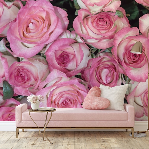 Wallpaper Roses - Etsy