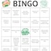 Healthy Habits Bingo Health Class New Years Resolutions - Etsy