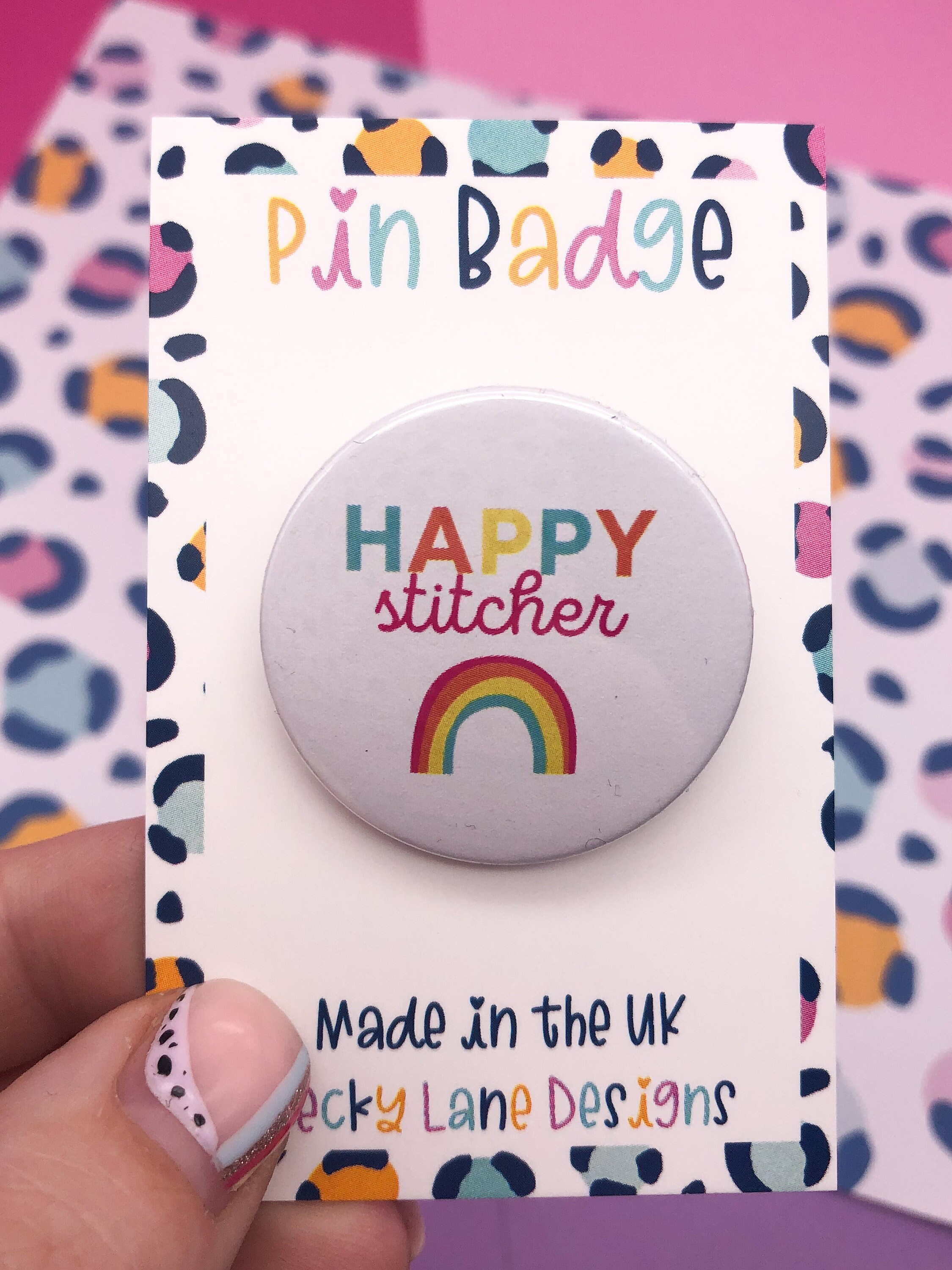 Sewing Themed Pin Badges Various Designs - Etsy