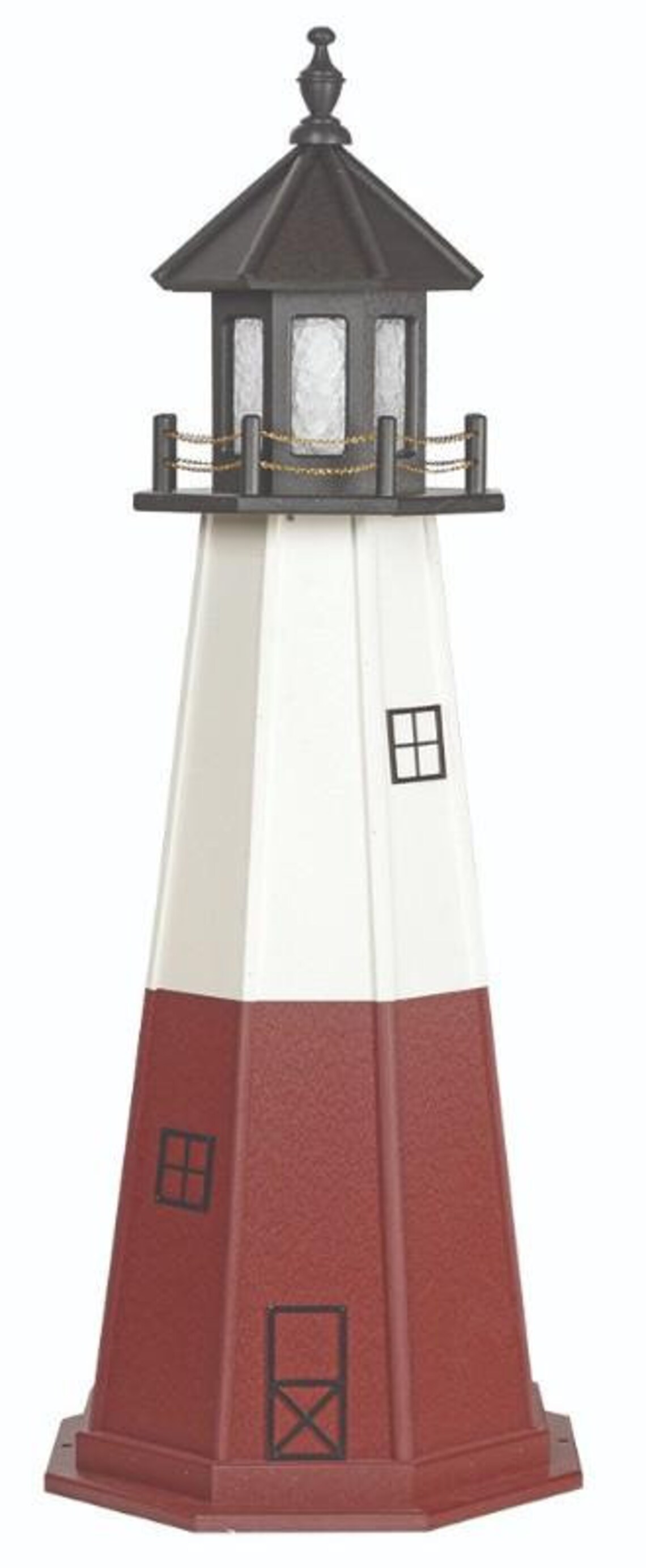 Octagonal Amish-made Wooden Vermillion OH Replica Lighthouses - Etsy