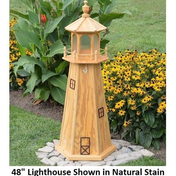 Solar Lighthouse - Etsy