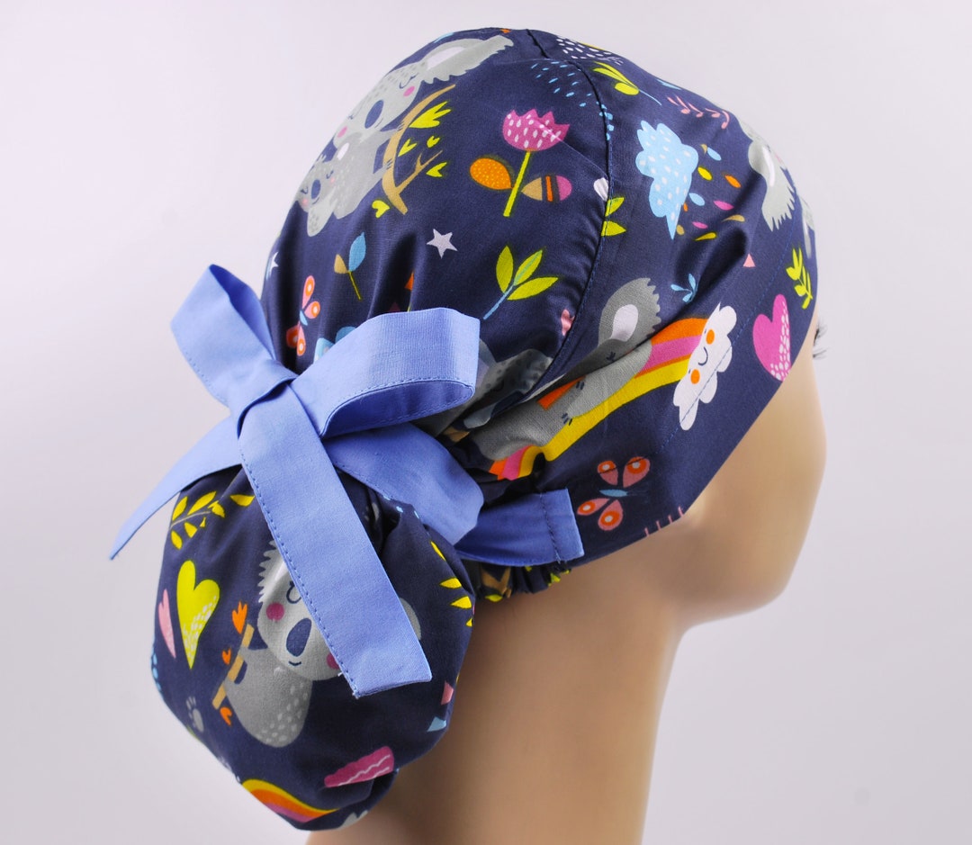Scrub Caps for Women Scrub Hat Ponytail Scrub Hats Surgical - Etsy
