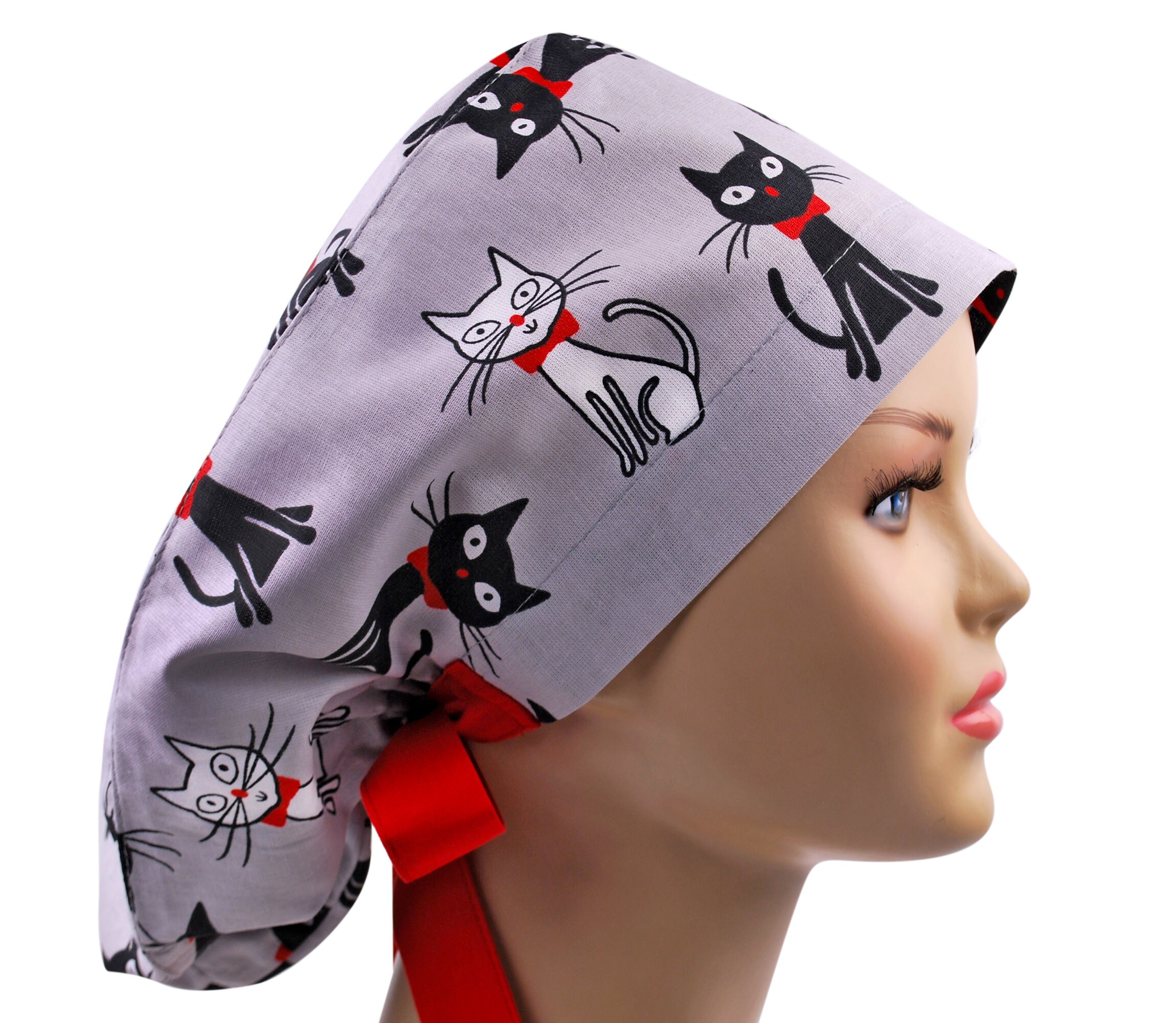 Scrub Cap Ponytail Scrub Hats Womens Scrub Caps Surgical - Etsy