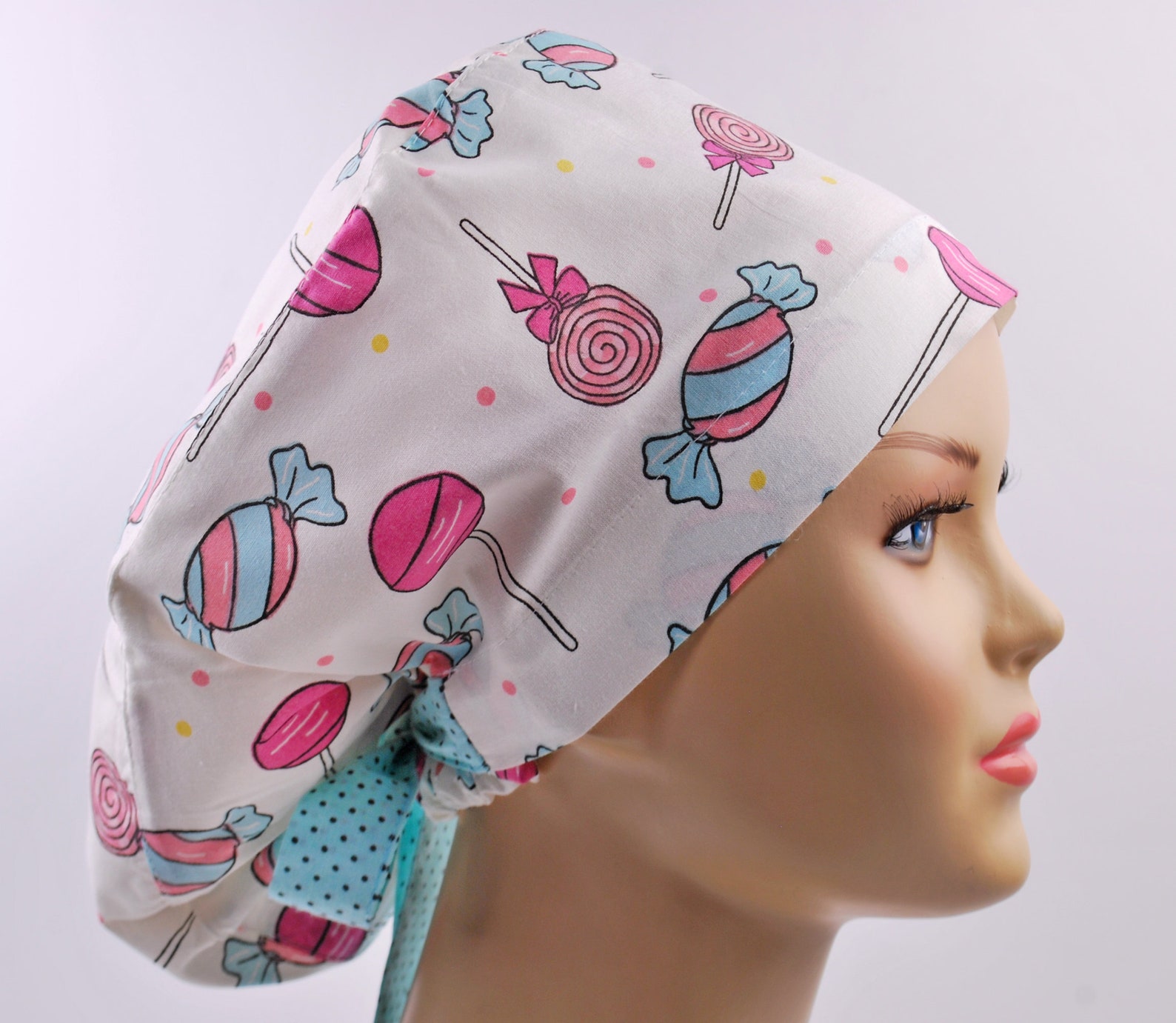 Scrub Cap Ponytail Scrub Hats Womens Scrub Caps Surgical - Etsy